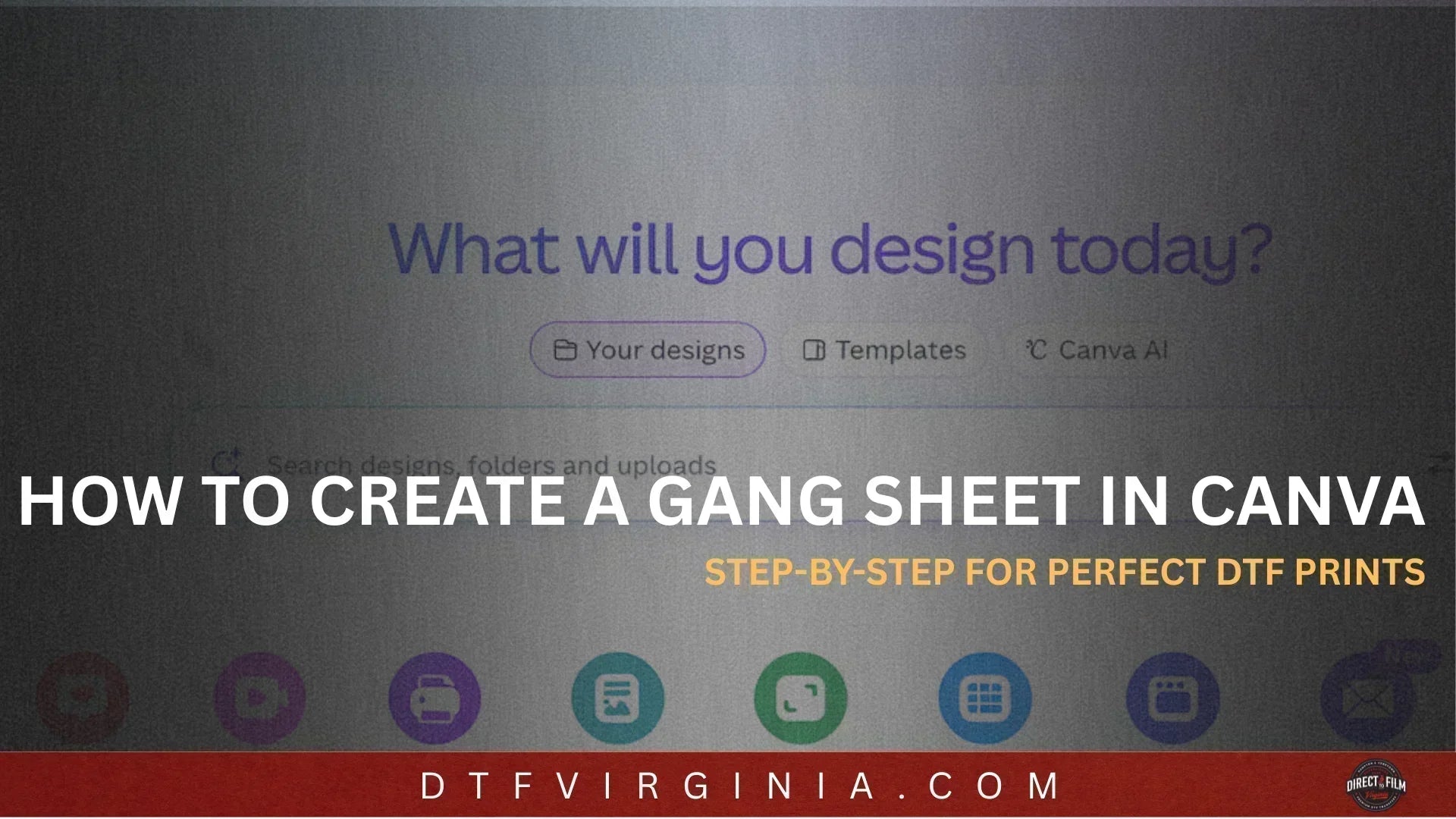 How to Create a Gang Sheet in Canva | DTF Virginia